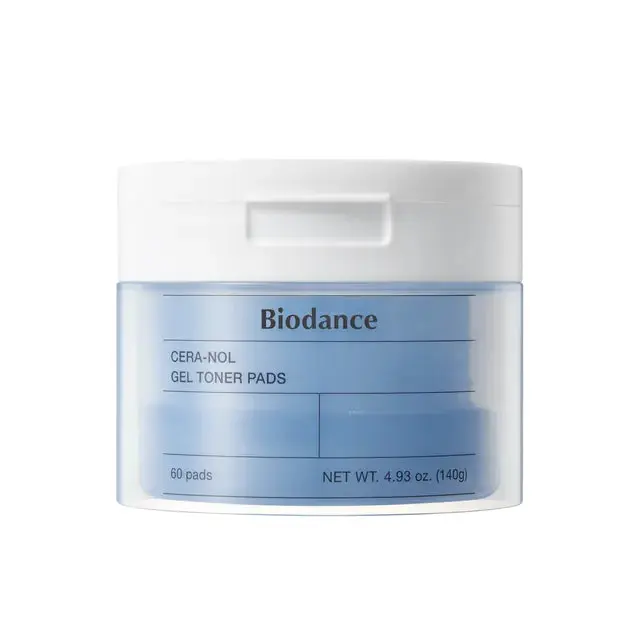 Biodance Blaznice za lice Cera-nol Gel Toner Pads, 140 g, 60 komada