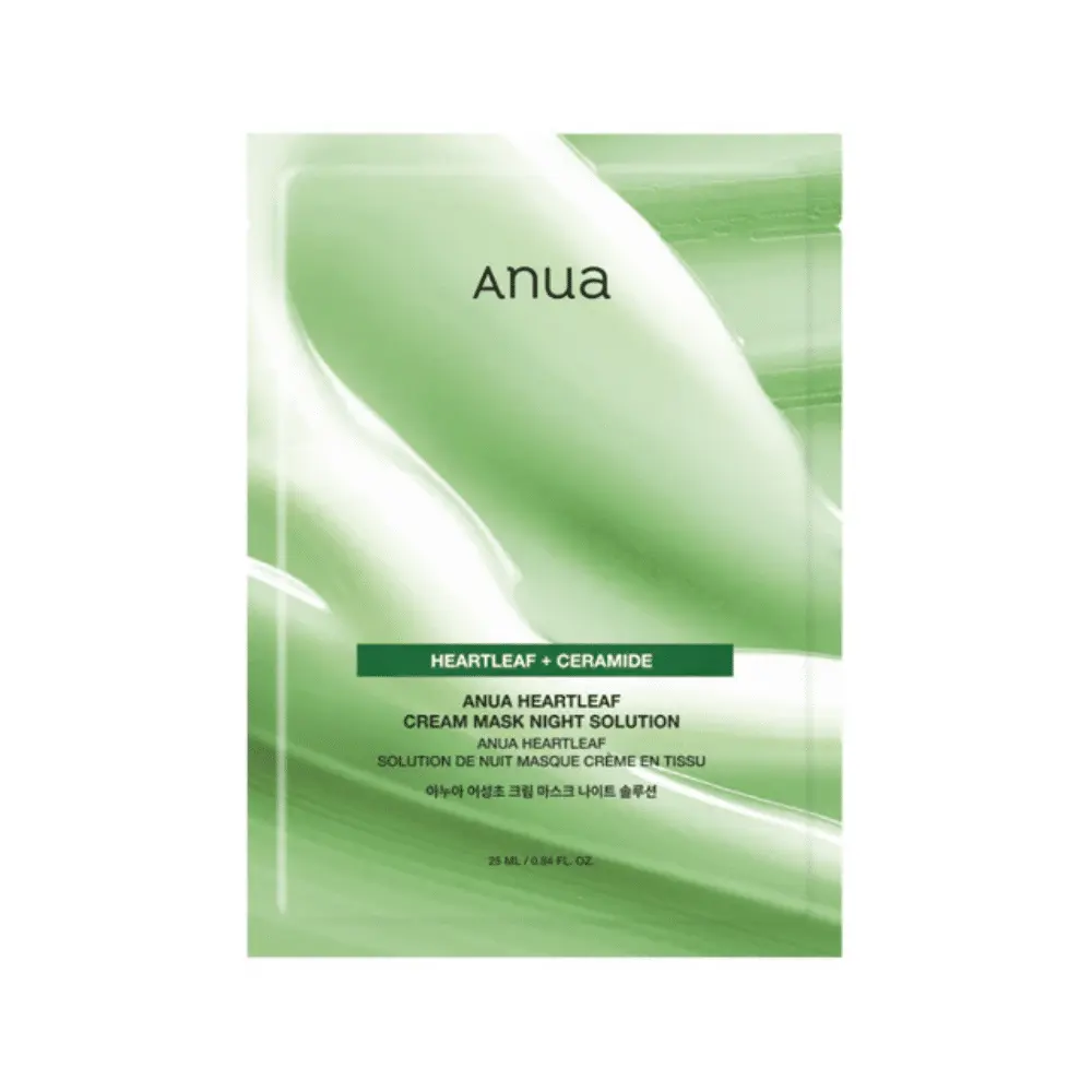 Anua Maska za lice Heartleaf Cream Mask Night Solution, 1 komad