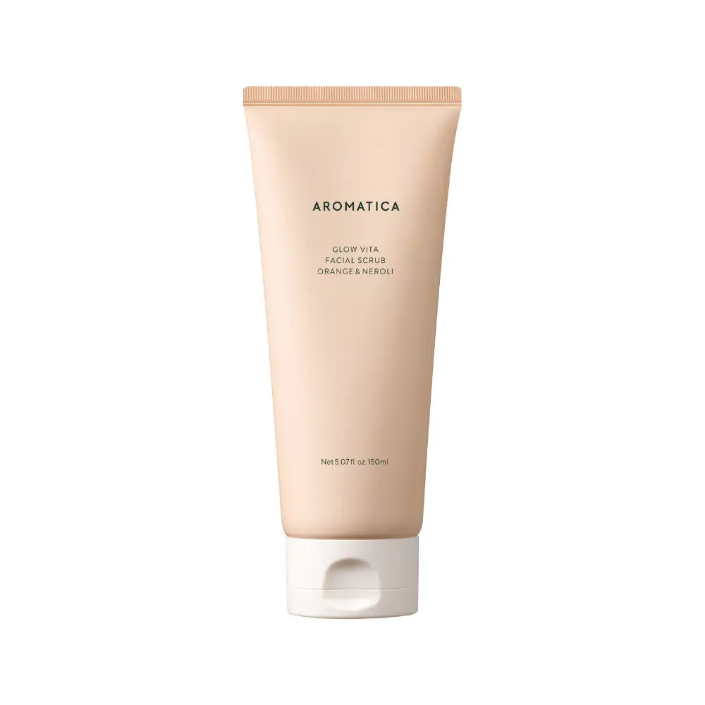 Aromatica Piling za lice Glow Vita Facial Scrub Orange & Neroli, 150 ml