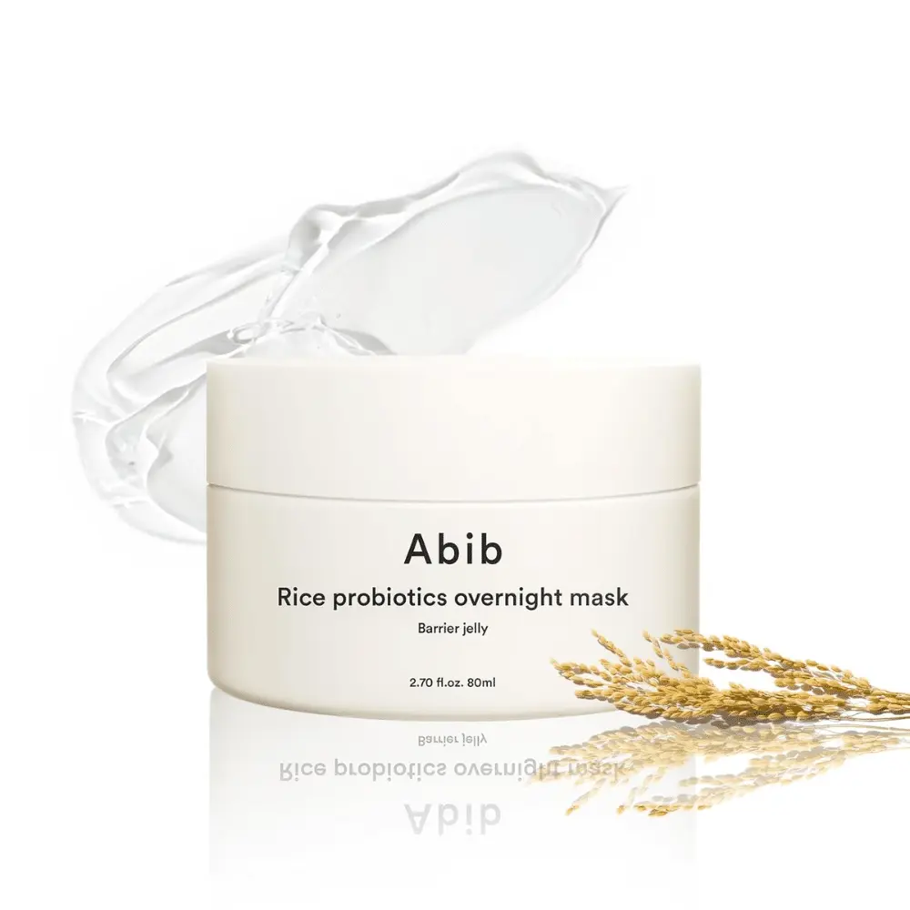 Abib Noćna maska za lice Rice Probiotics Overnight Mask Barrier Jelly, 80 ml