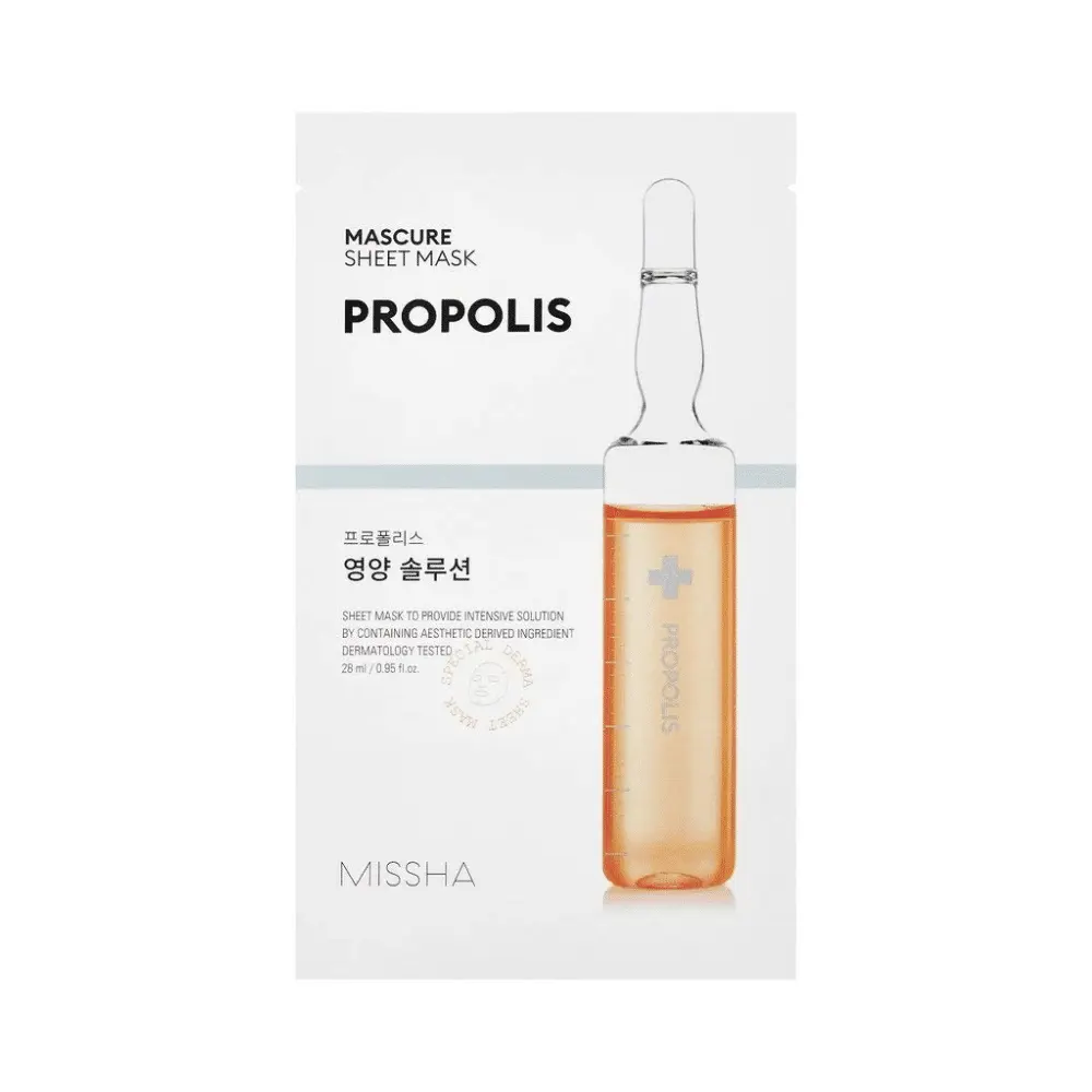 Missha Maska za lice Mascure Propolis Sheet Mask, 28 ml