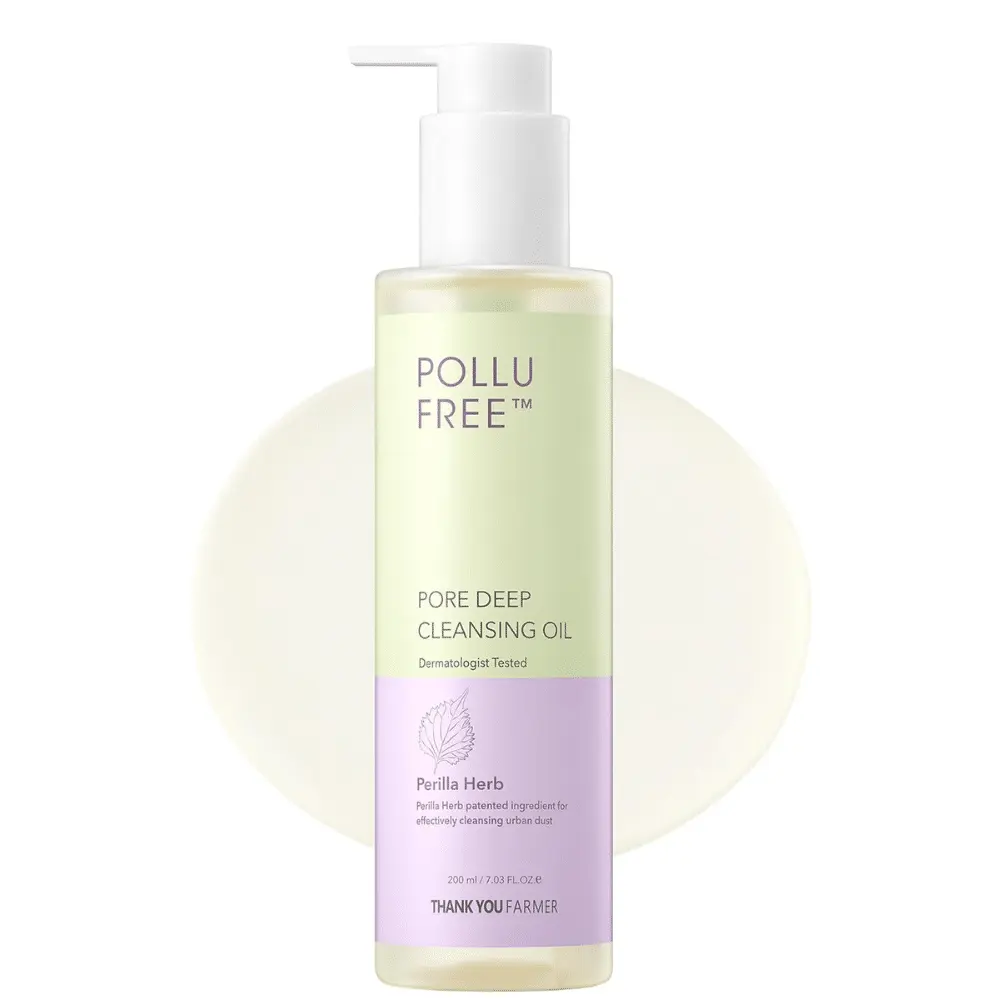 THANK YOU FARMER Ulje za čišćenje lica Pollufree Pore Deep Cleansing Oil, 200 ml