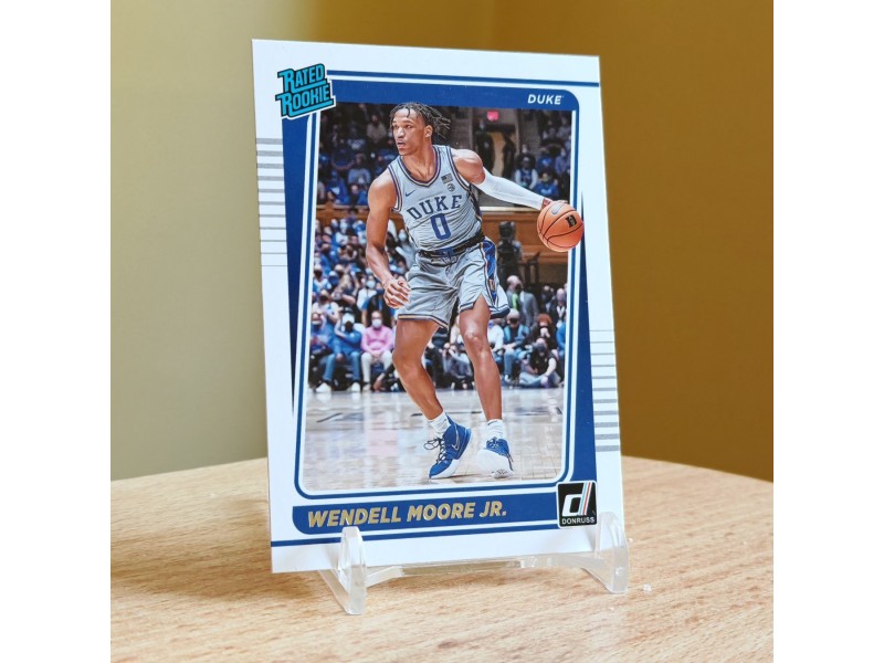 Wendell MOORE Jr. Rookie - NBA Donruss Draft 2022