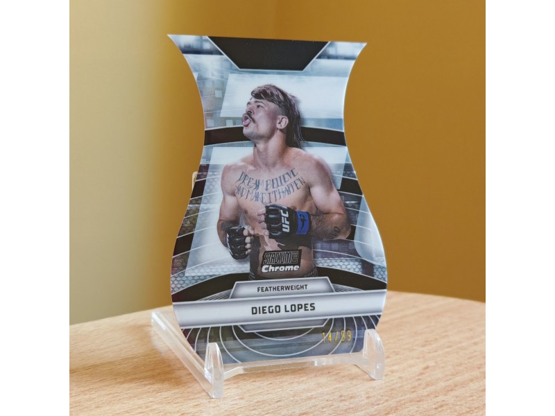 Diego LOPEZ Die-cut Num. 99 - UFC 2026 Stadium Chrome