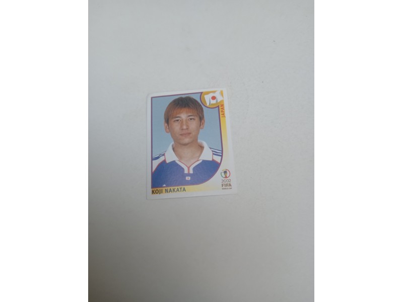 Korea Japan 2002 Panini WC ziva slicica Br 537