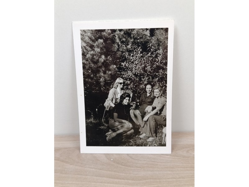 Vintage fotografija dame