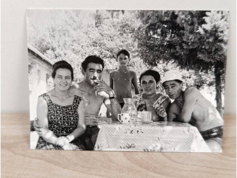Vintage fotografija društvo