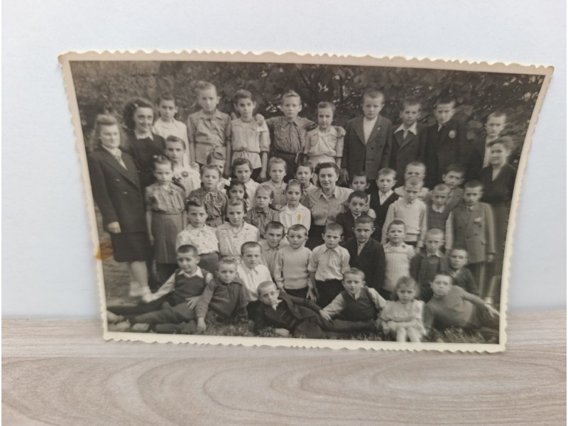 Vintage fotografija djaci