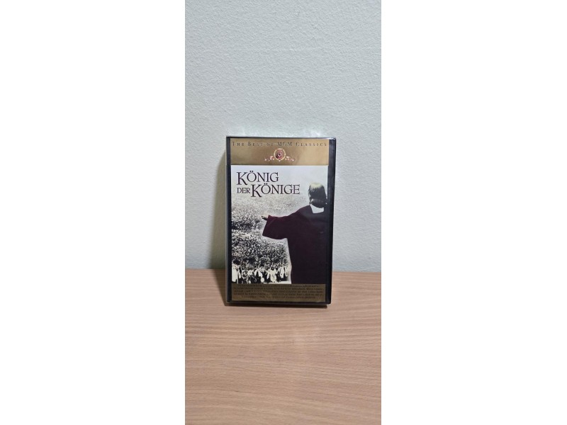 VHS König der Könige - celofan