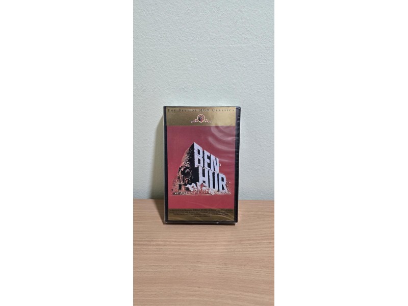 VHS Ben Hur - celofan