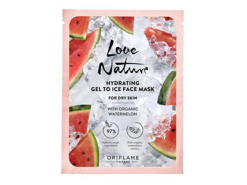 LN Hydrating Gel to Ice maska za lice s org.lubenocom