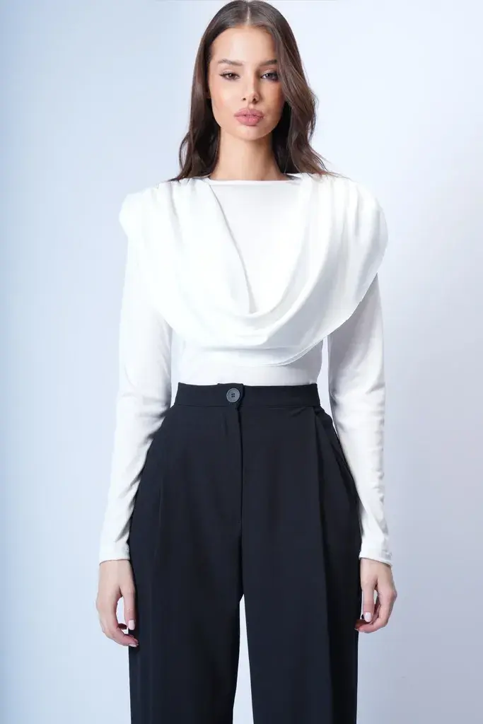 Trend Alacati Stili Ženska bluza Alc-X15063, Krem