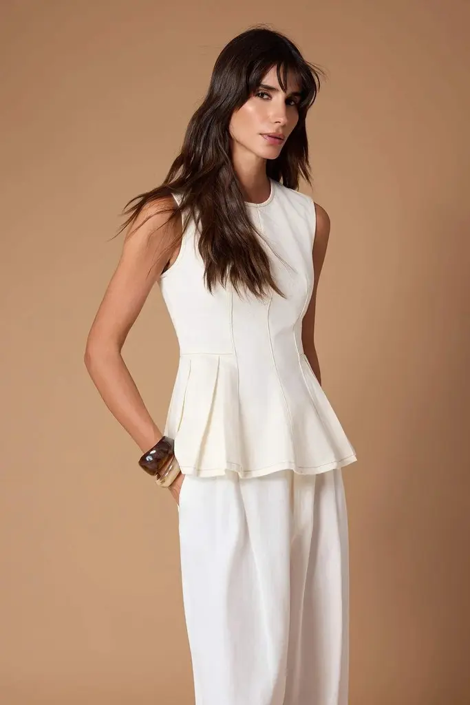 Trendyol Milla Ženska bluza, Krem