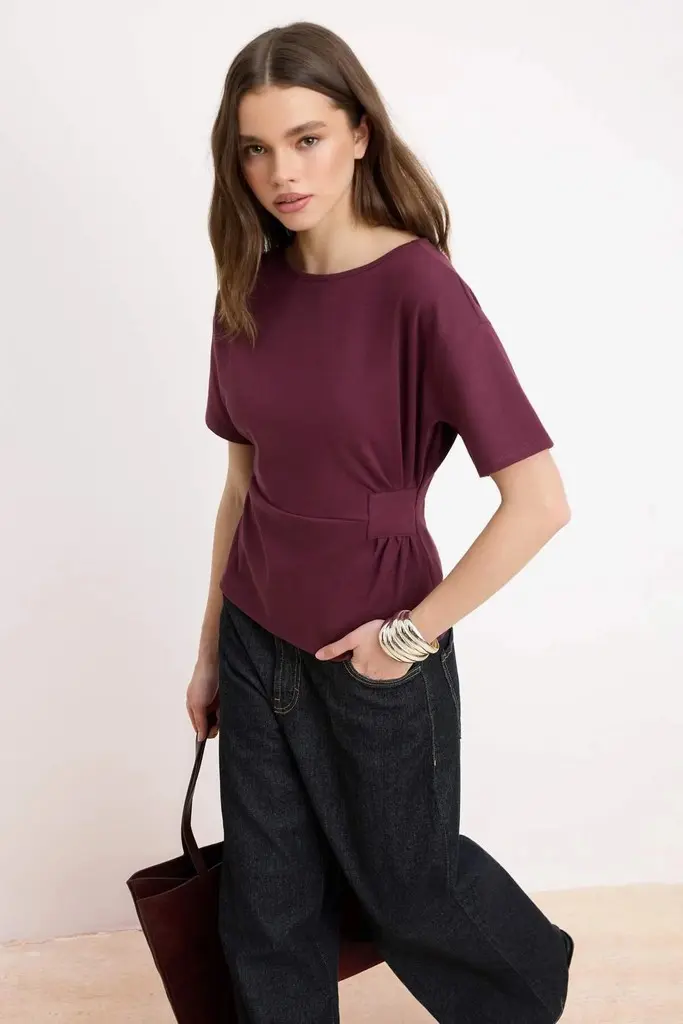 Trendyol Milla Ženska bluza, Ljubičasta