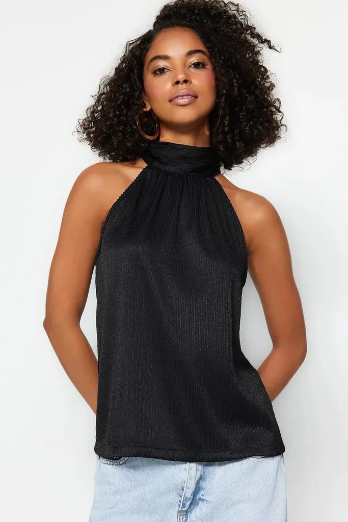 Trendyol Milla Ženska bluza, Crna