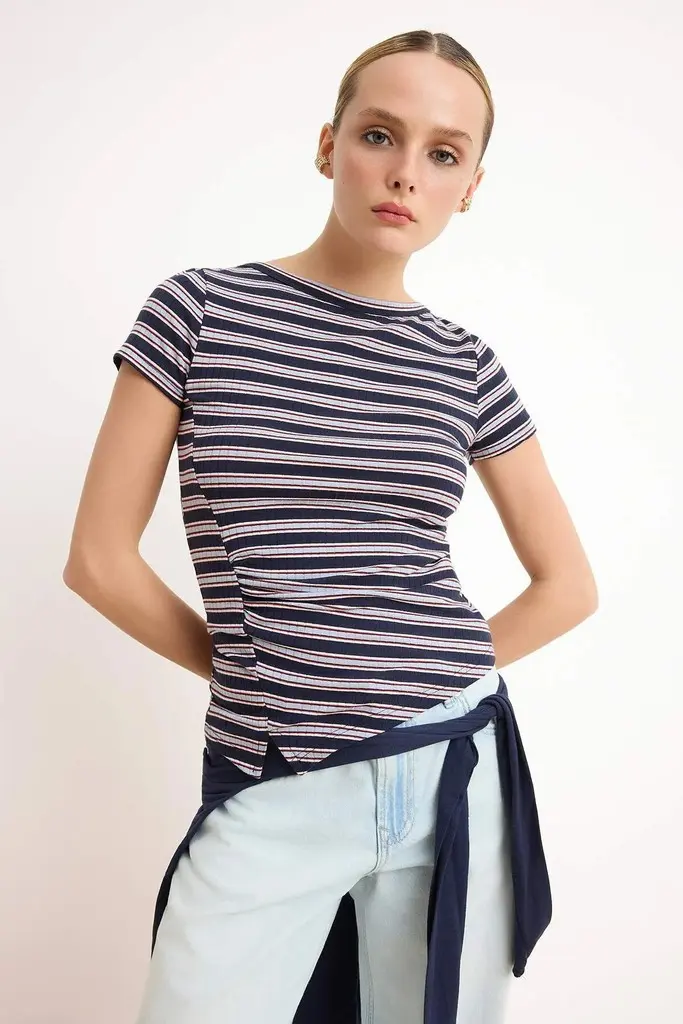 Trendyol Milla Ženska bluza, Tamnoplava