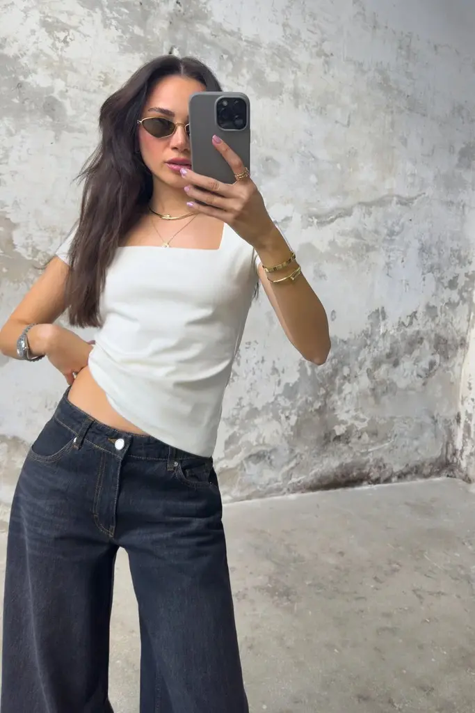 Trendyol Milla Ženska bluza, Bež