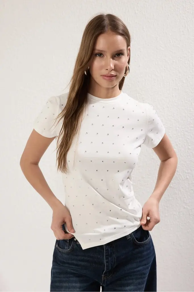 Trendyol Milla Ženska bluza, Bela
