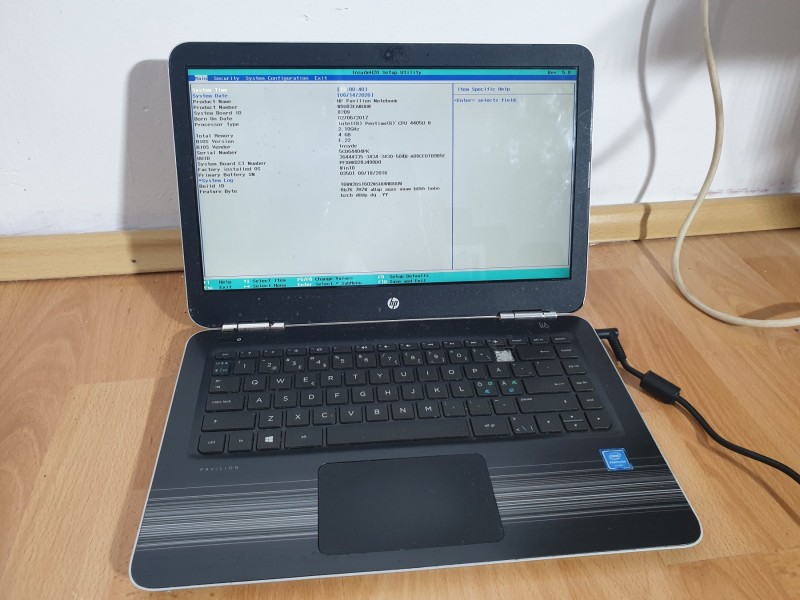 HP pavilon notebook