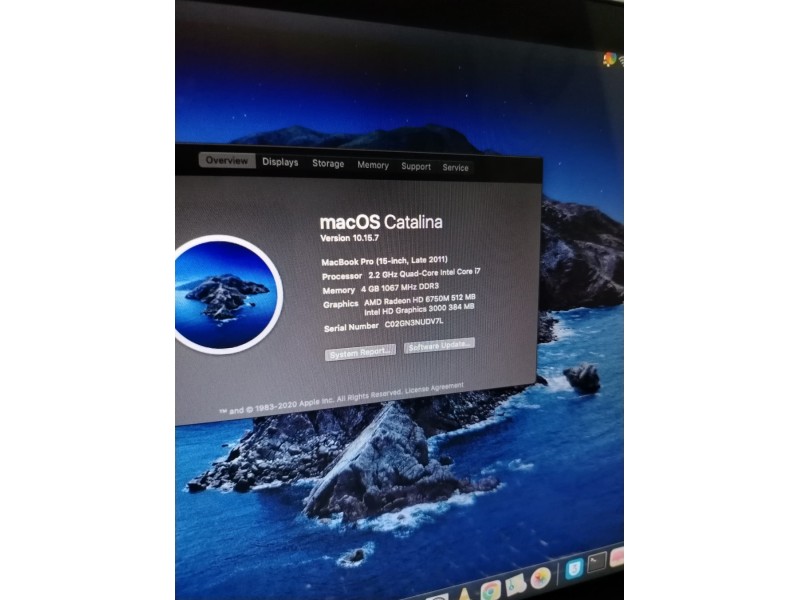 Macbook pro A1286