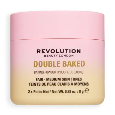 MAKEUP REVOLUTION
Puder za setovanje - Double Baked Rose & Banana Light