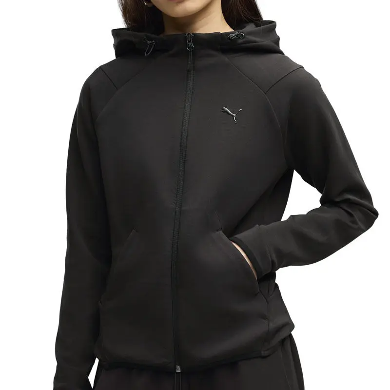 PUMA Ženski duks Pumatech, Crni