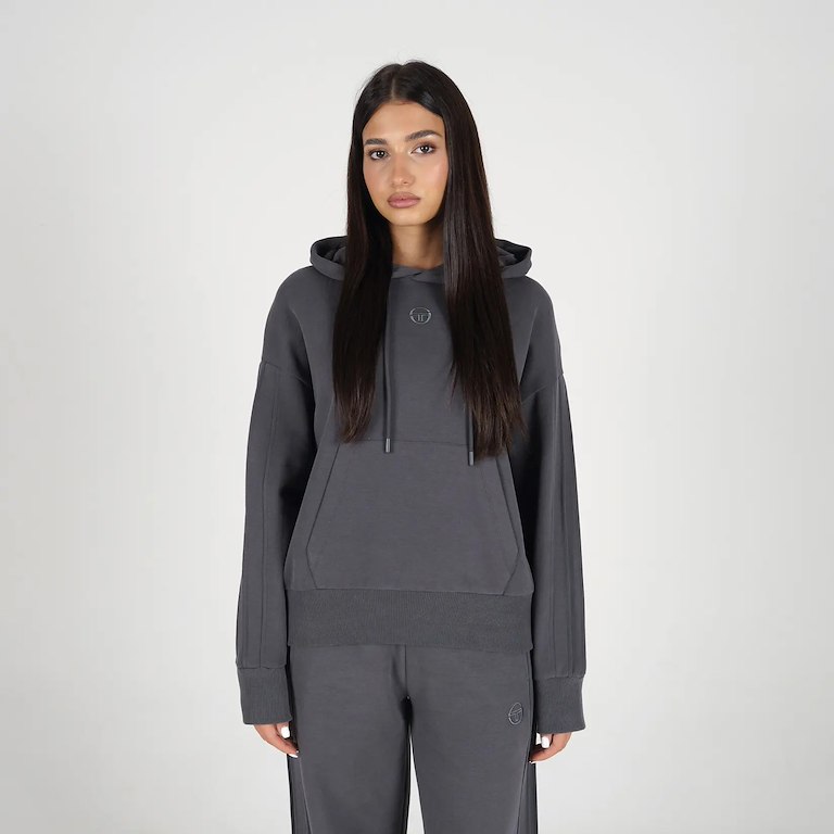 Sergio Tacchini Ženski duks sa kapuljačom Siena Hoody, Sivi