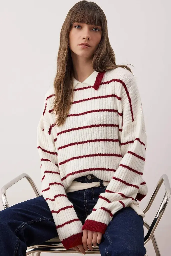 Trendyol Milla ženski duks Twoaw26Kz00268, bela-bela