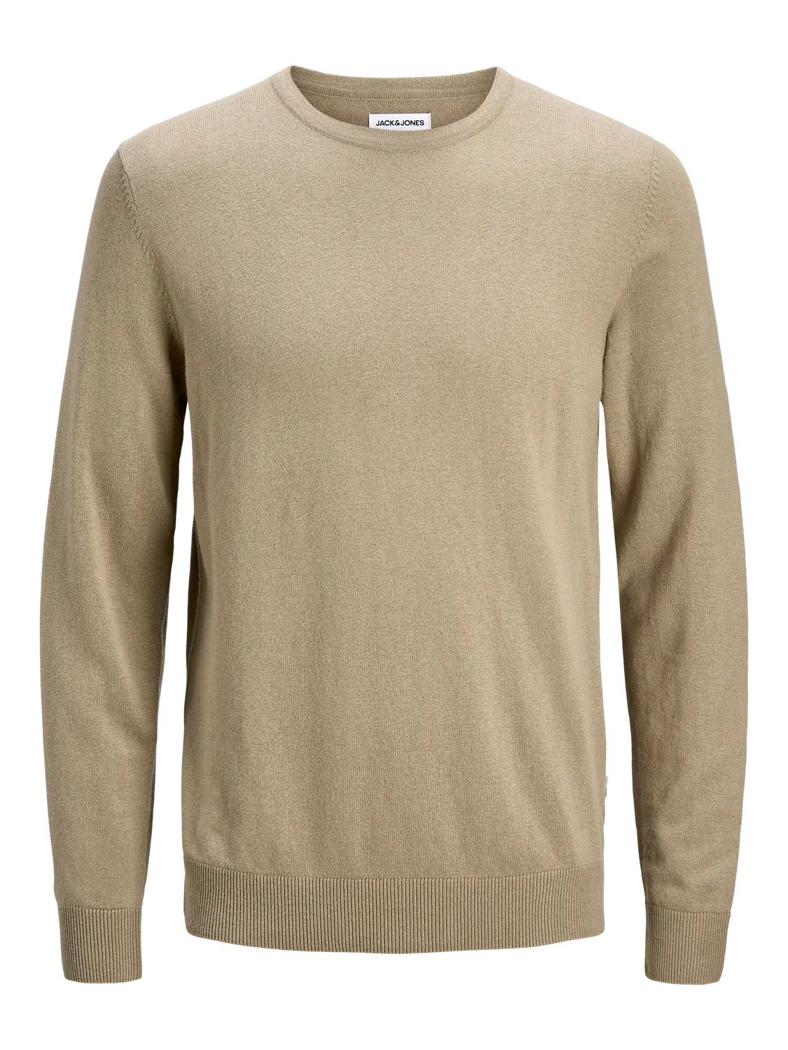 JACK & JONES Muški džemper 12208364, Bež