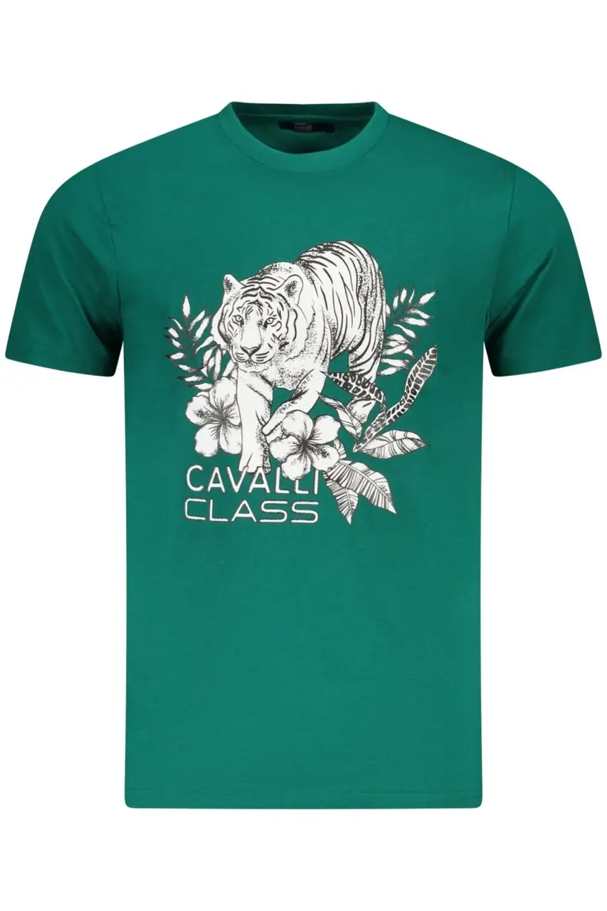 Cavalli Class Muška majica TXT60RJD060, Zelena