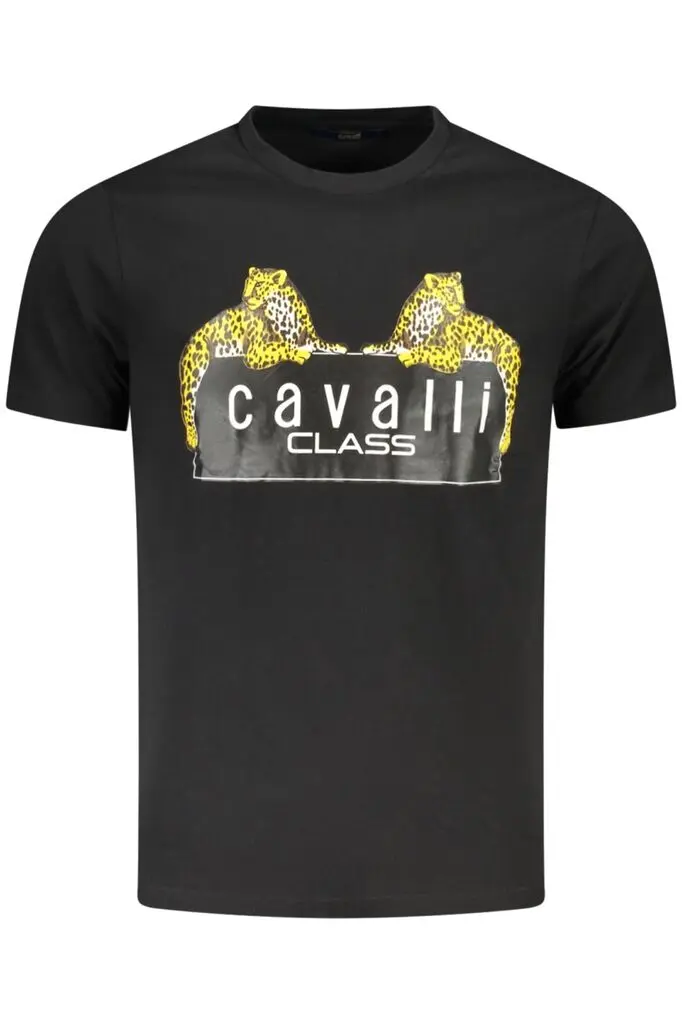 Cavalli Class Muška majica TXT60NJD060, Crna