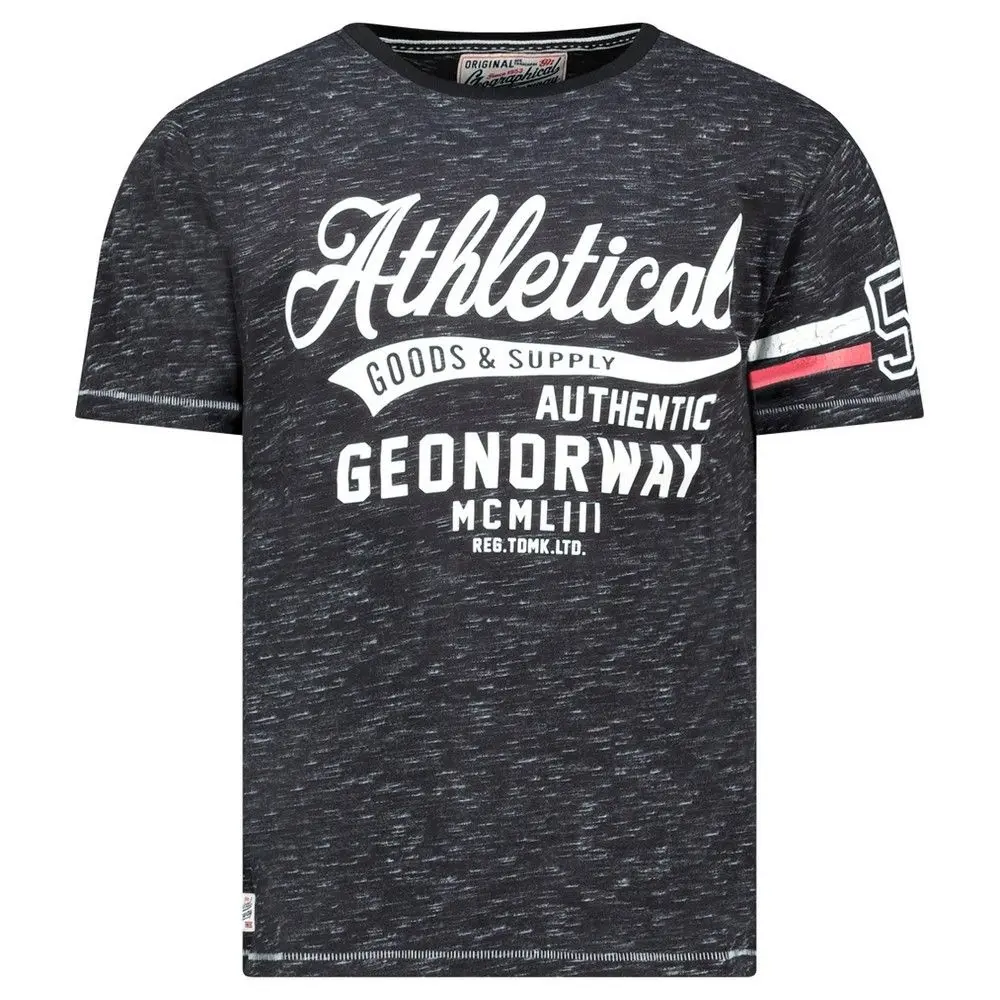 Geographical Norway Majica kratak rukav, Crna