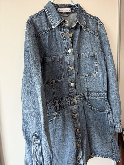 zara teksas haljina L