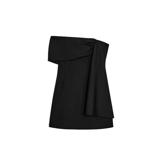 Zara mini crna haljina