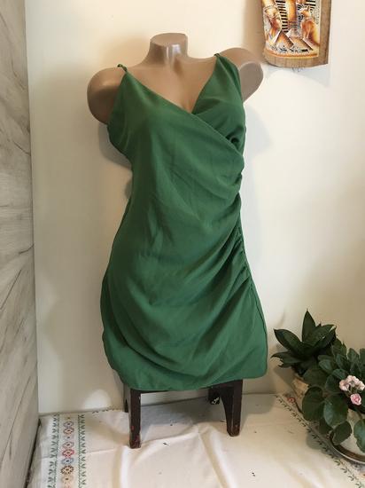 Pull&Bear zelena mini na bretele L