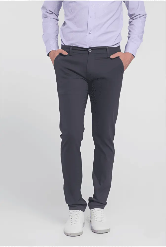 Elit Muške pantalone od kepera, Sive