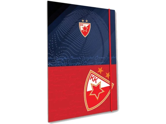 Fascikla plastificirana sa gumicom Crvena Zvezda #8-Fcz