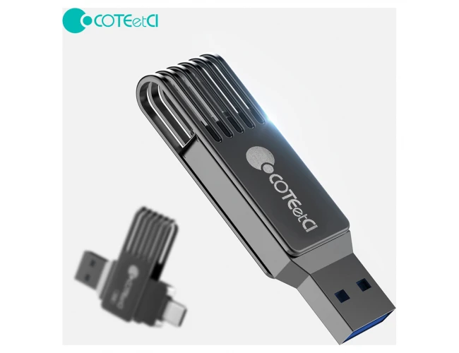 Coteci (CS8833) USB A/C flash memorija 128GB