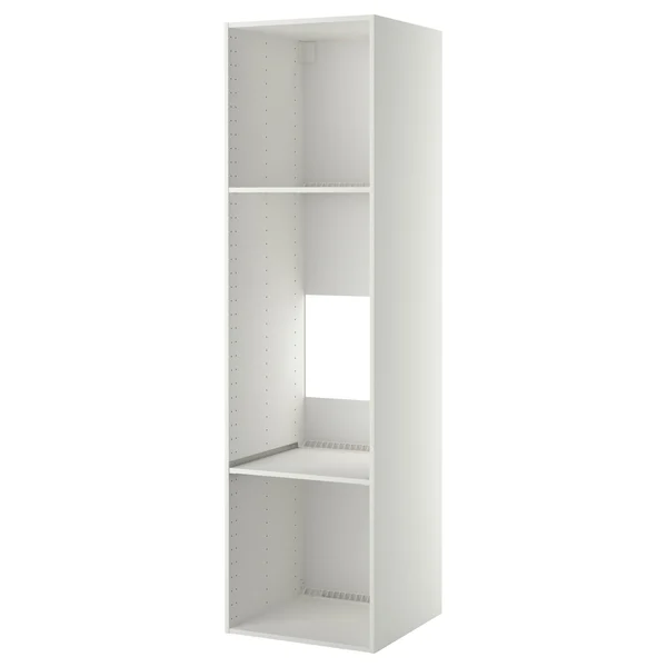 Visoki elem. za ugradne aparate, bela, 60x60x220 cm
