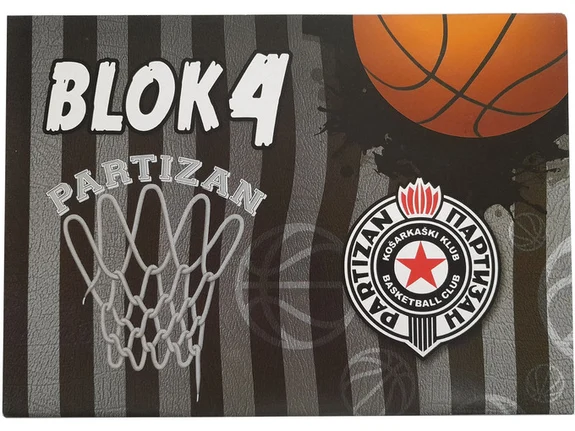 Blok za crtanje br. IV Akvarel Partizan #9-B4Pa