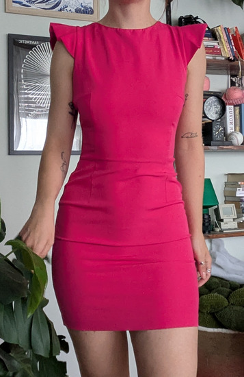 Zara pink haljina