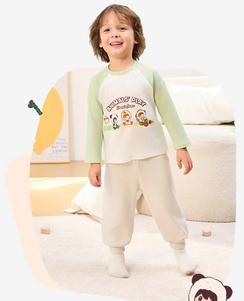 Ibaby Dečja majica dugih rukava, Zelena