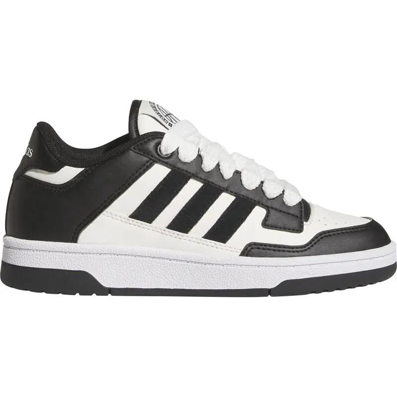 Adidas Patike za dečake Rapid Court Low J, JR0166, Crno-bele