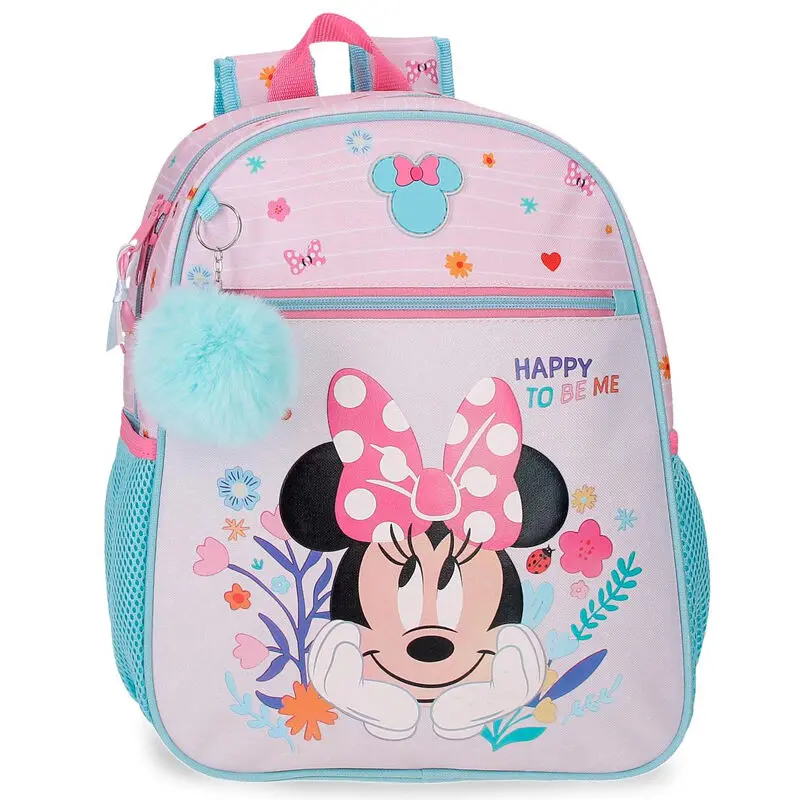 Precision Ranac za devojčice Minnie Happy To Be Me, 11x33x27 cm, Svetloroze