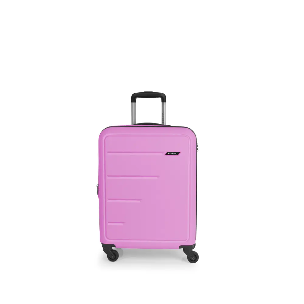 Gabil Proširivi kabinski kofer 40x55x20/26 cm, Roze