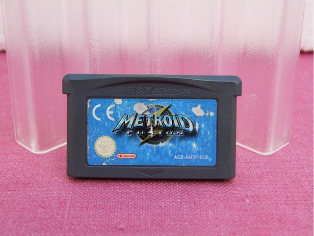 Metroid Fusion ketridz GB Advance konzolu ORIGINAL
