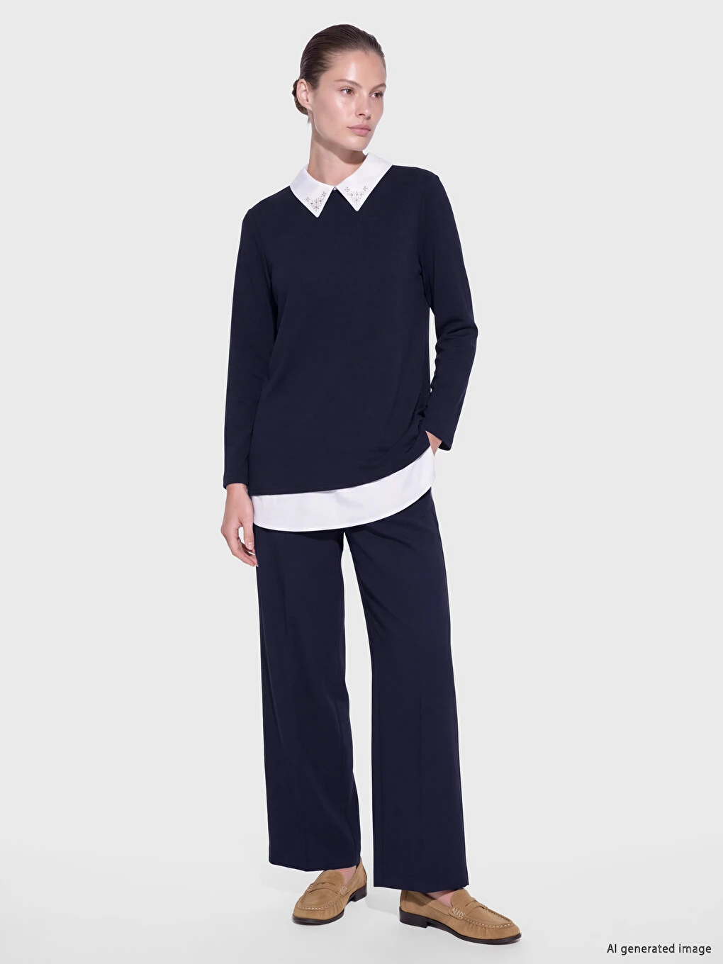 LCW EVERYDAY Oversize Ženska Dukserica Tunika Sa Mekim Dodirom