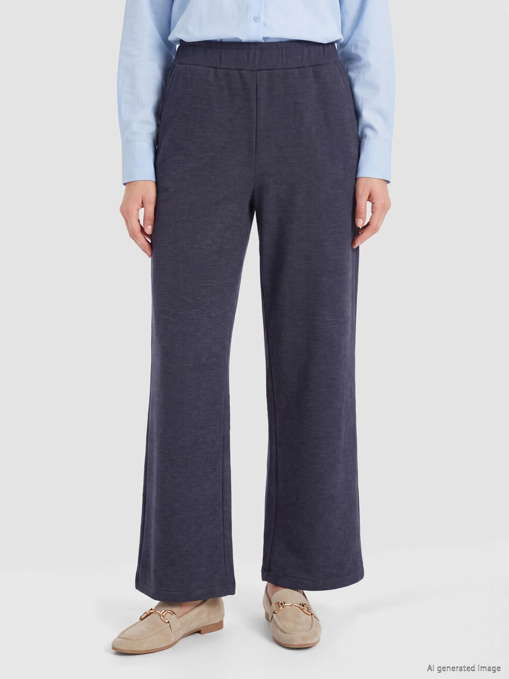 LCW Grace Ženske Pantalone Širokih Nogavica