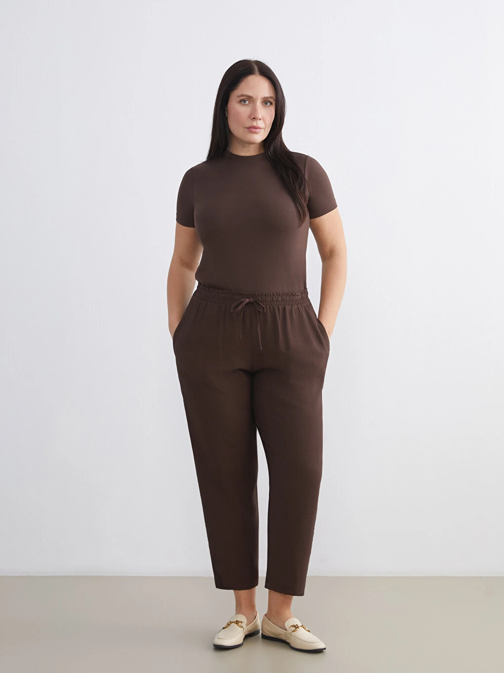 LCWAIKIKI Classic Ženske Pantalone Sa Elastičnim Strukom