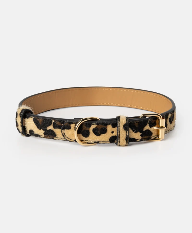 Ogrlica s leopard dezenom